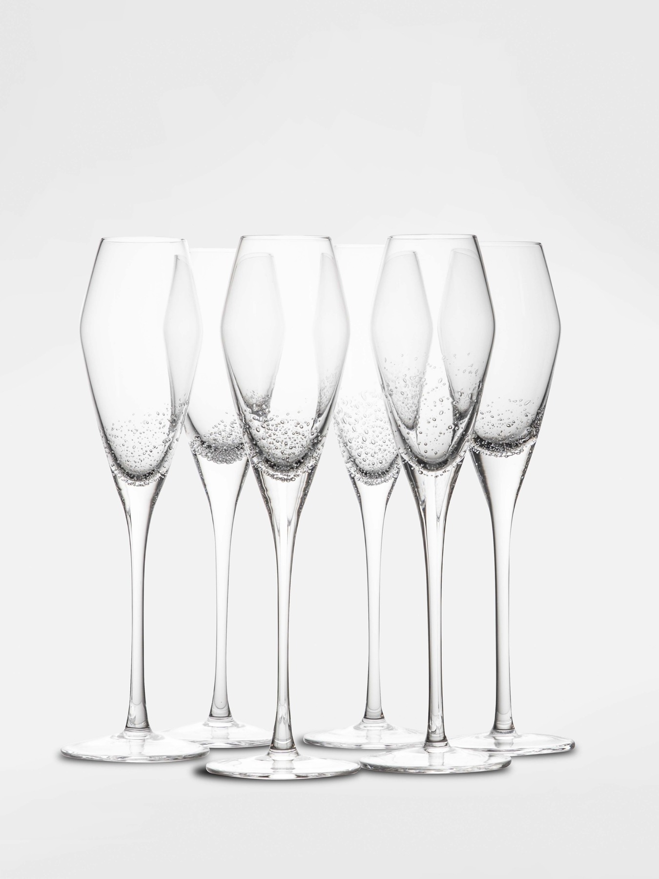 Champagne glass Bubbles 6pcs/set | Byon