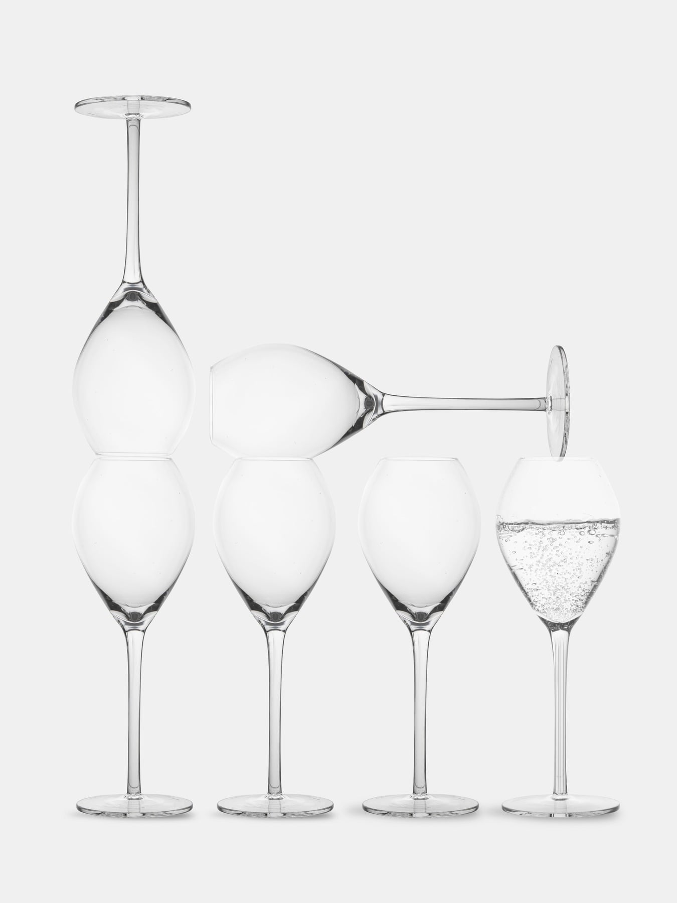 Saga champagne glass, 6-pcs | Sagaform