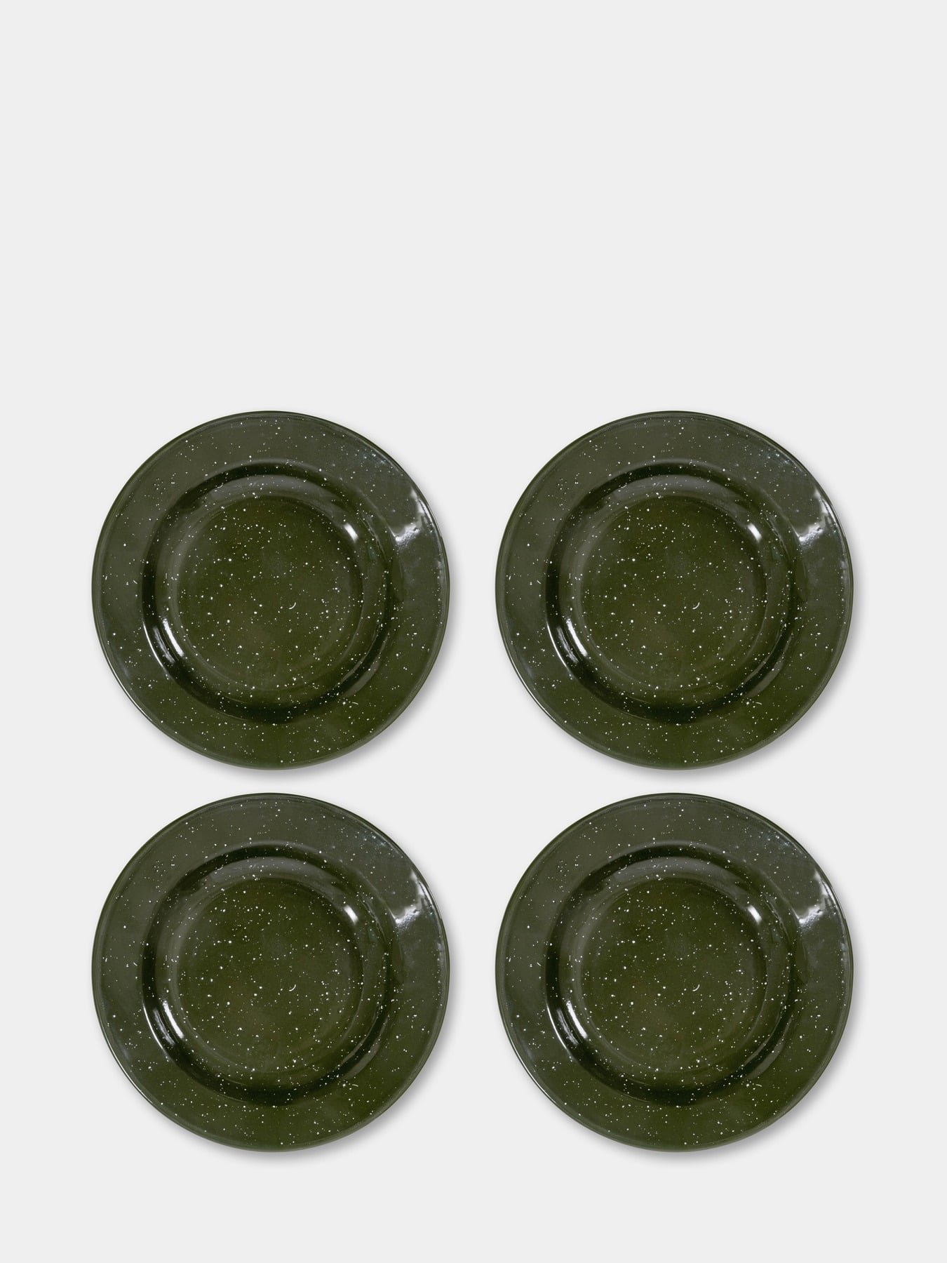 Doris enamel plate, 4-pcs | Sagaform