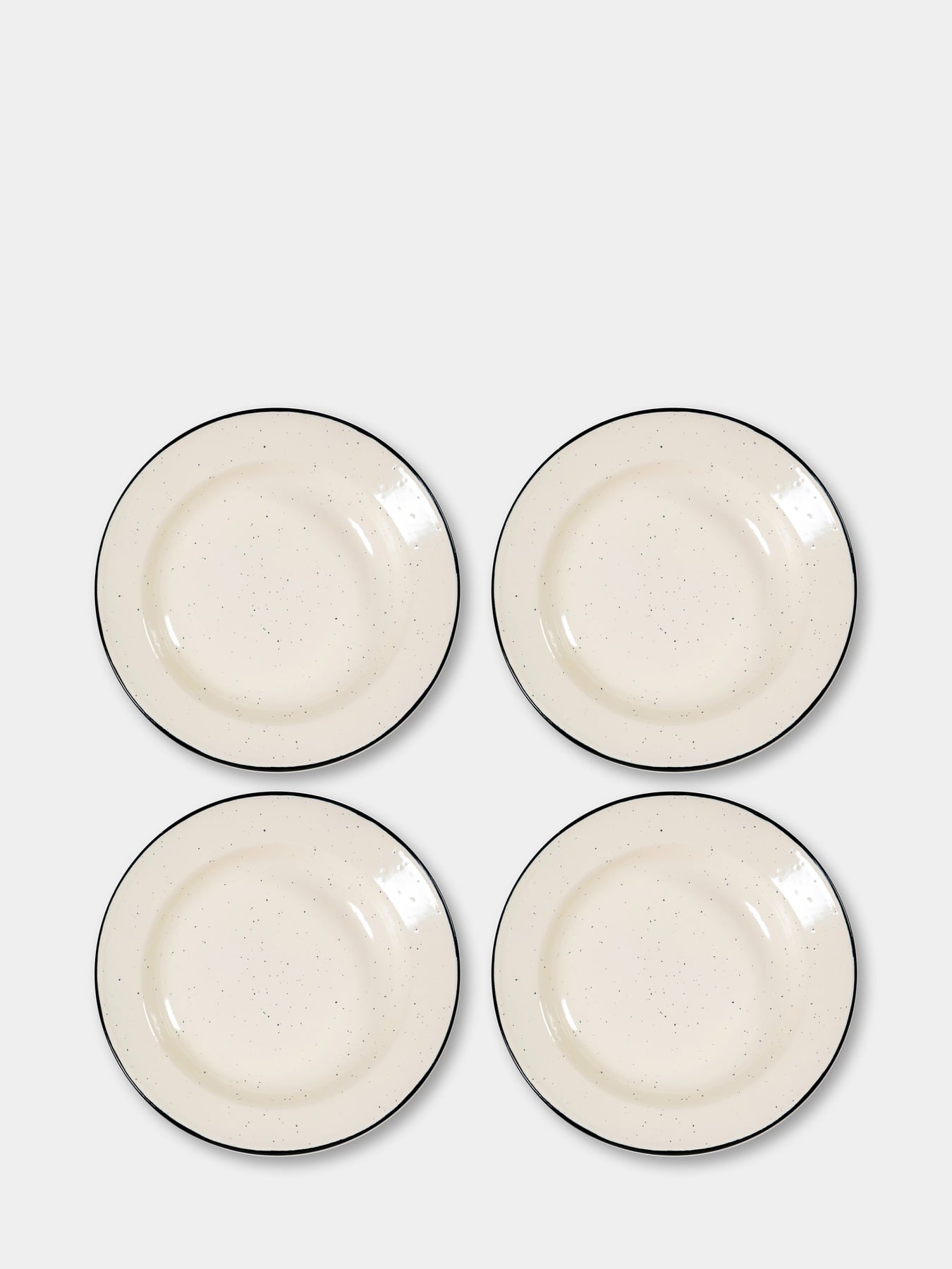 Doris enamel plate, 4-pcs | Sagaform