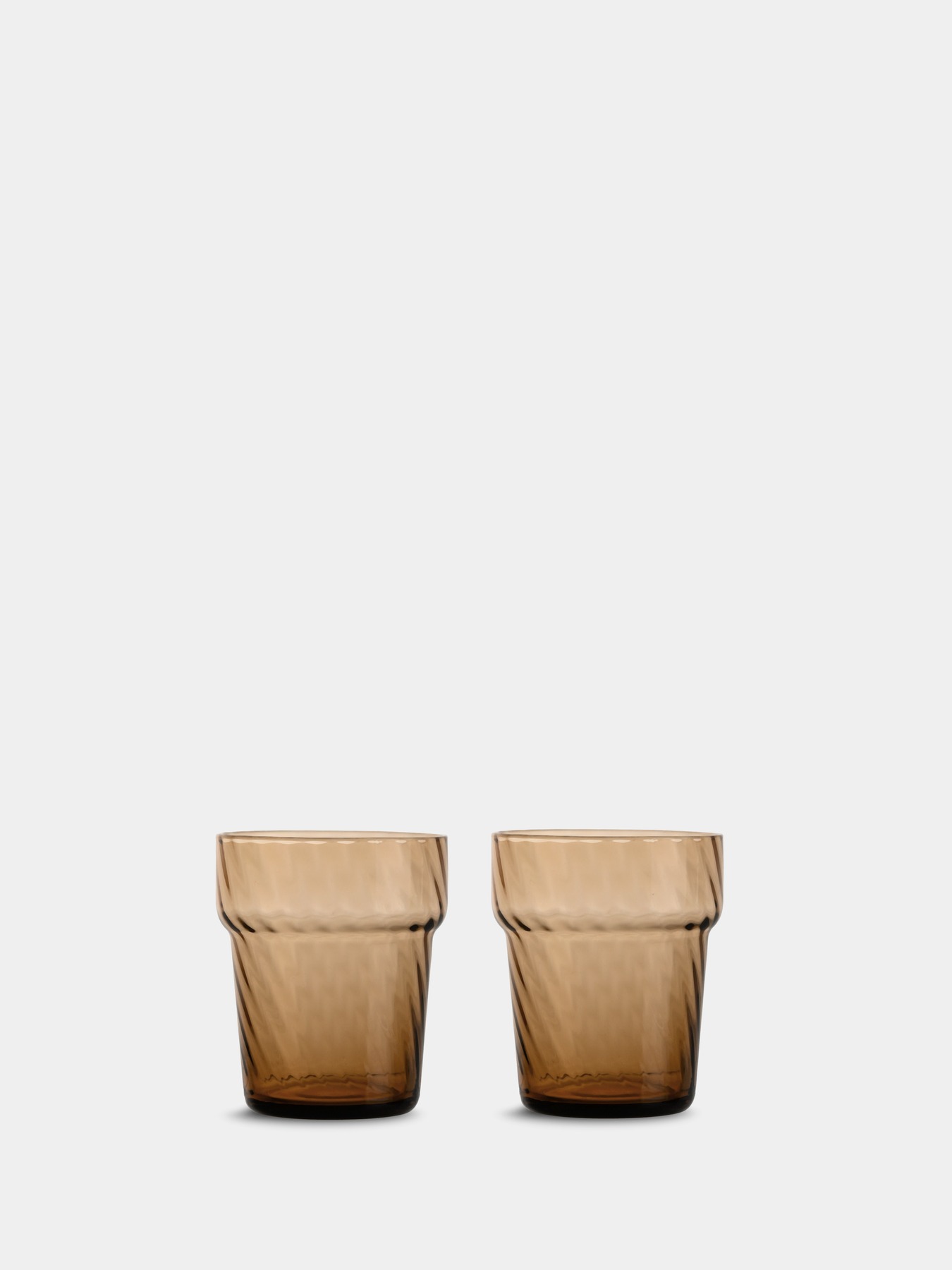 Short glass Opacity 2pcs/set | Byon
