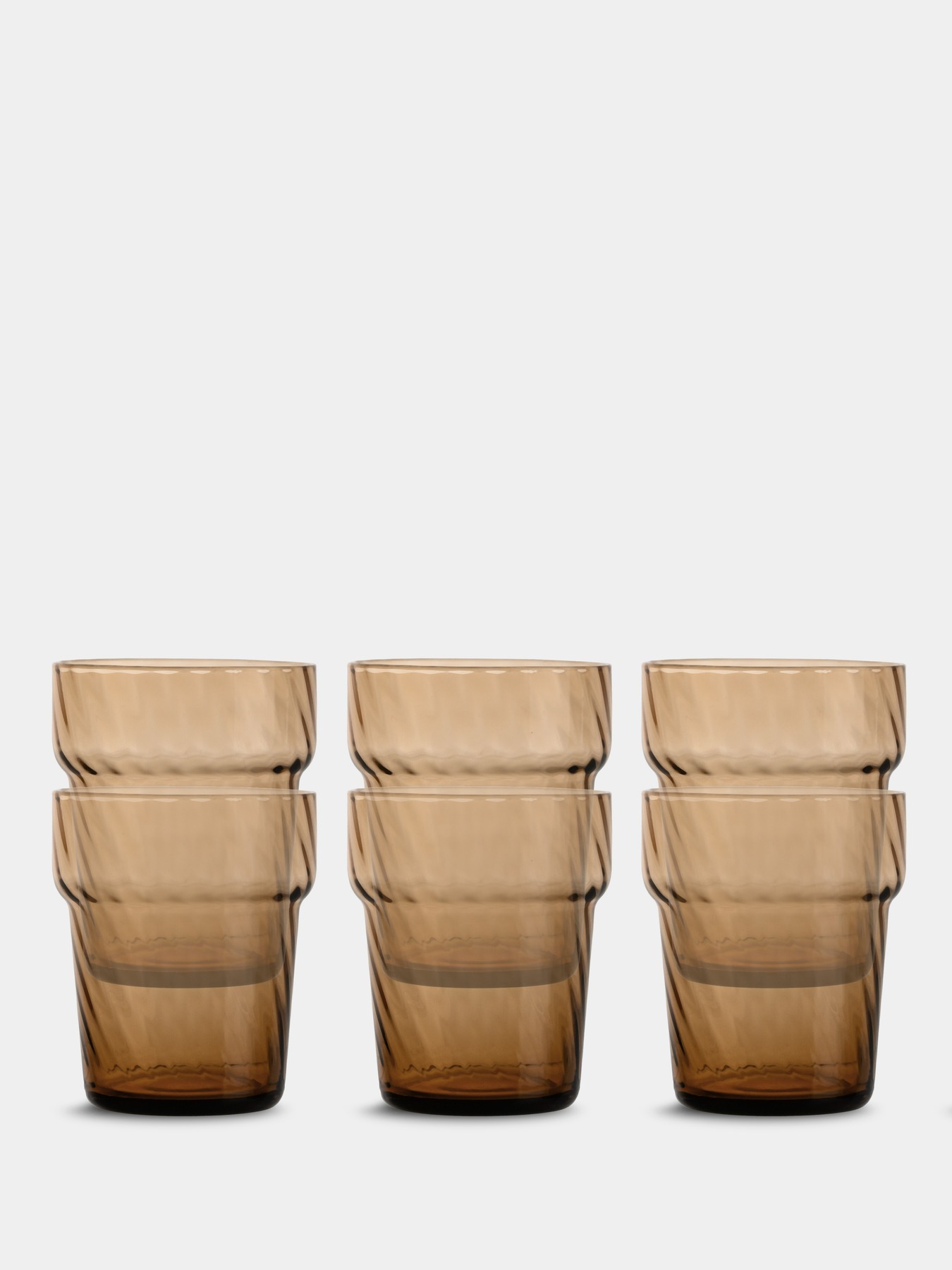 Short glass Opacity 6pcs/set | Byon