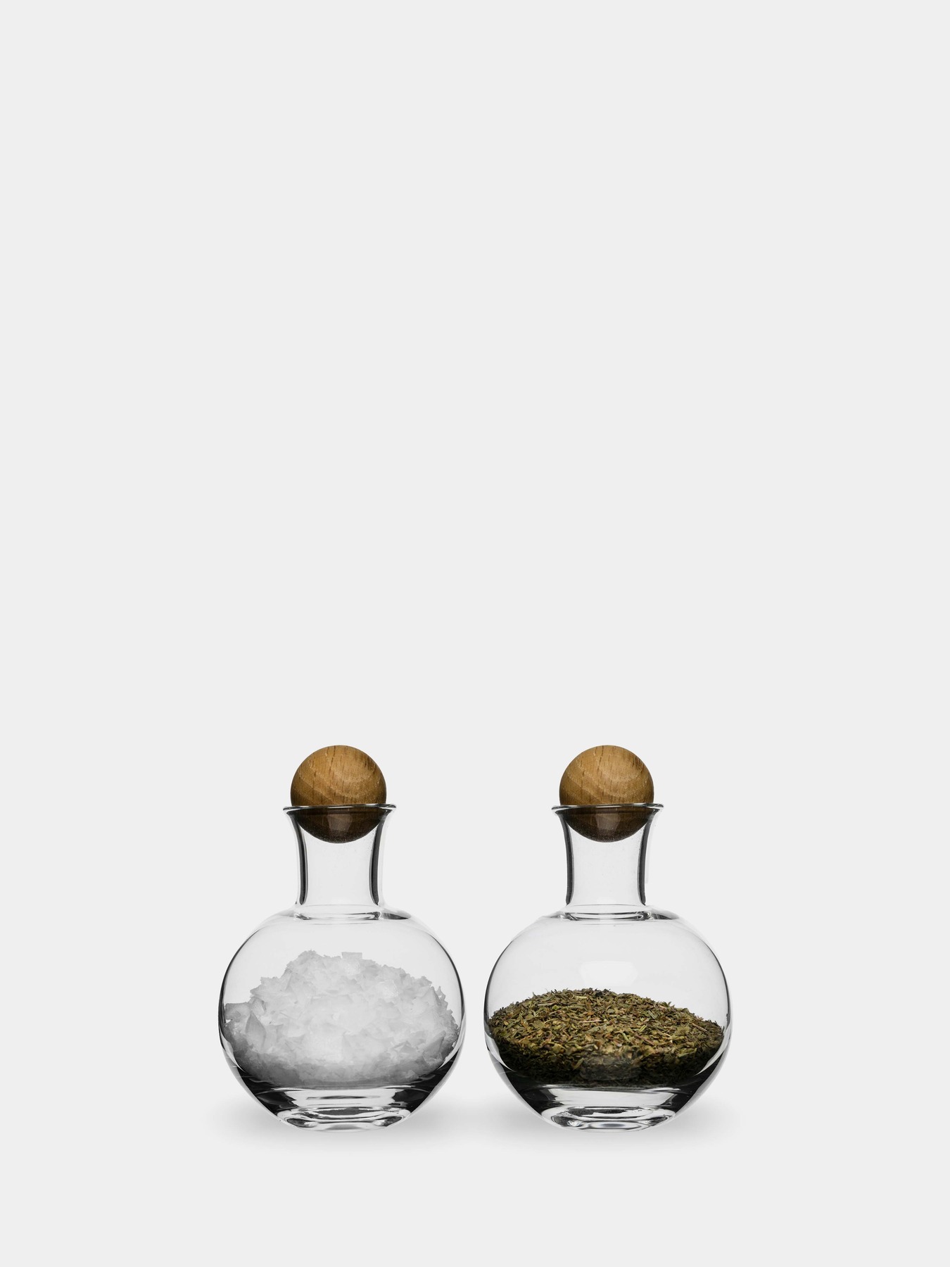 Nature serving set with oak stoppers, 2-pcs | Sagaform