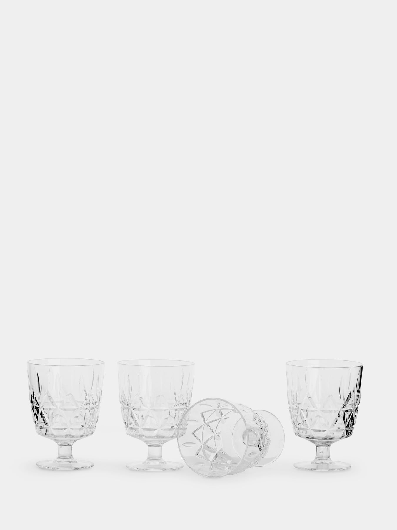 Picnic Juni glass, 4-pcs | Sagaform
